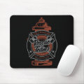Fire Hydrant ADD NAME Fire Fighter Rescue Team Mouse Pad | Zazzle
