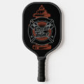 Fire Hydrant ADD NAME Fire Fighter Rescue Team Pickleball Paddle | Zazzle