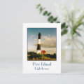 'Fire Island Lighthouse at Sunset' Postcard | Zazzle