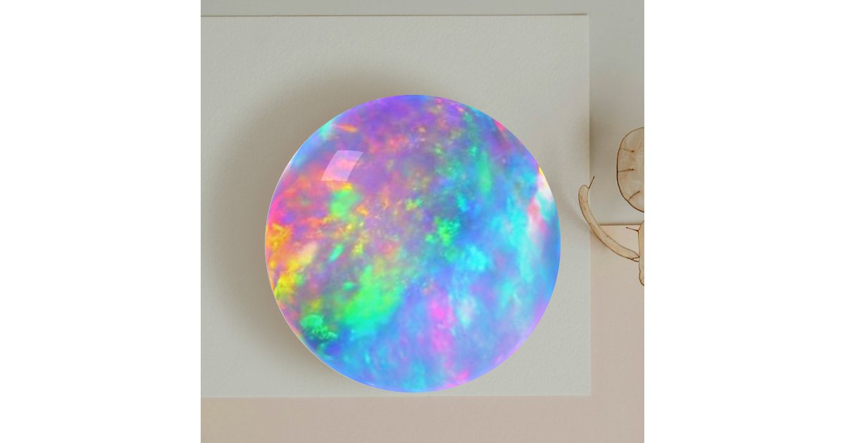 fire opal stone paperweight | Zazzle