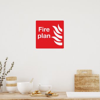 Fire Plan Sign Poster | Zazzle
