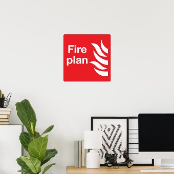 Fire Plan Sign Poster | Zazzle