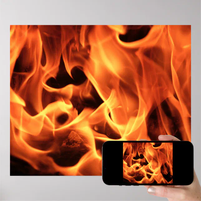 Fire Poster | Zazzle