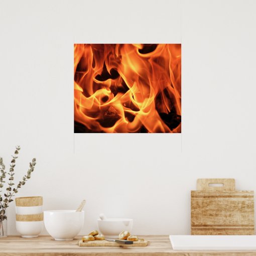 Fire Poster | Zazzle