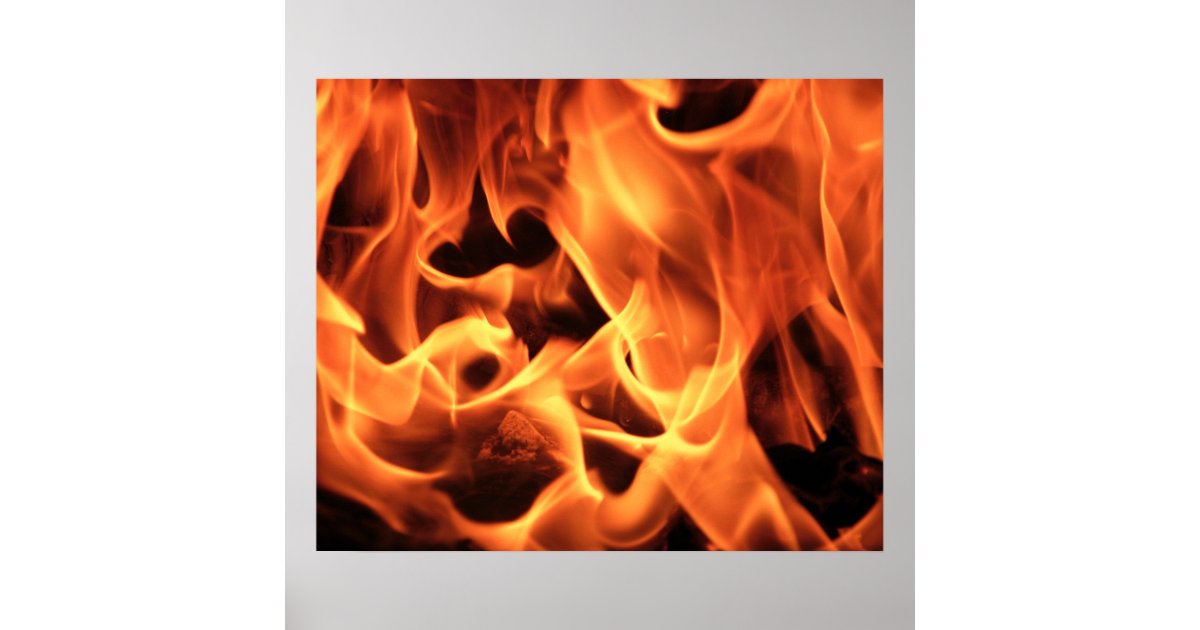 Fire Poster | Zazzle
