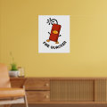 Fire Quacker Funny Fireworks Pun Poster | Zazzle