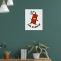 Fire Quacker Funny Fireworks Pun Poster | Zazzle