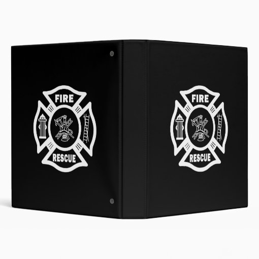 Fire Rescue Binder | Zazzle