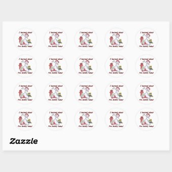 Fire safety sticker | Zazzle