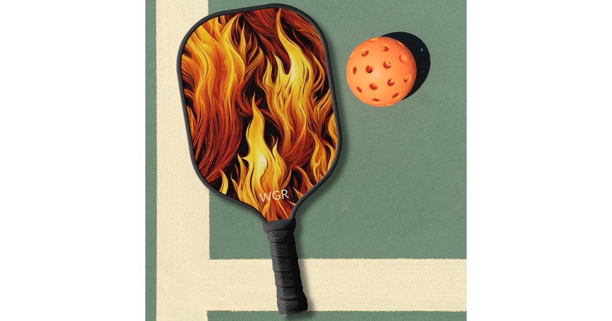 Fire Strike Pickleball Paddle | Zazzle