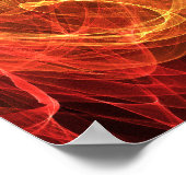 Fire Triangle Poster | Zazzle