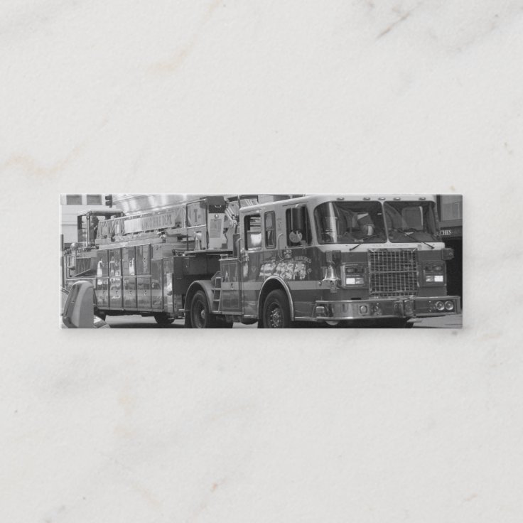 Fire Truck Business Card | Zazzle