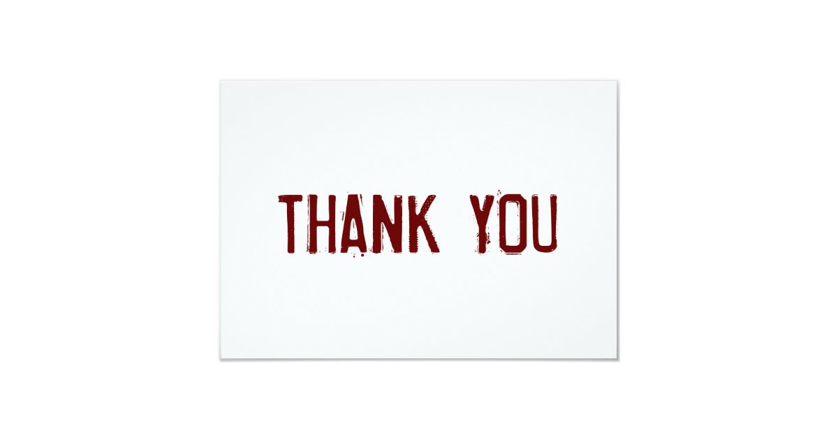 Fire Truck Engine Firefighter Flat Thank You Cards | Zazzle