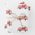 Fire Truck Fire Engine Wrapping Paper | Zazzle