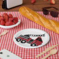Fire truck paper plate | Zazzle