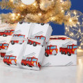 Fire Truck Wrapping Paper | Zazzle