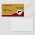 Firearms Business Cards | Zazzle