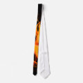 Fireball Abstract Art Tie | Zazzle