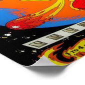 Fireball Pinball Poster | Zazzle