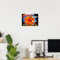 Fireball Pinball Poster | Zazzle