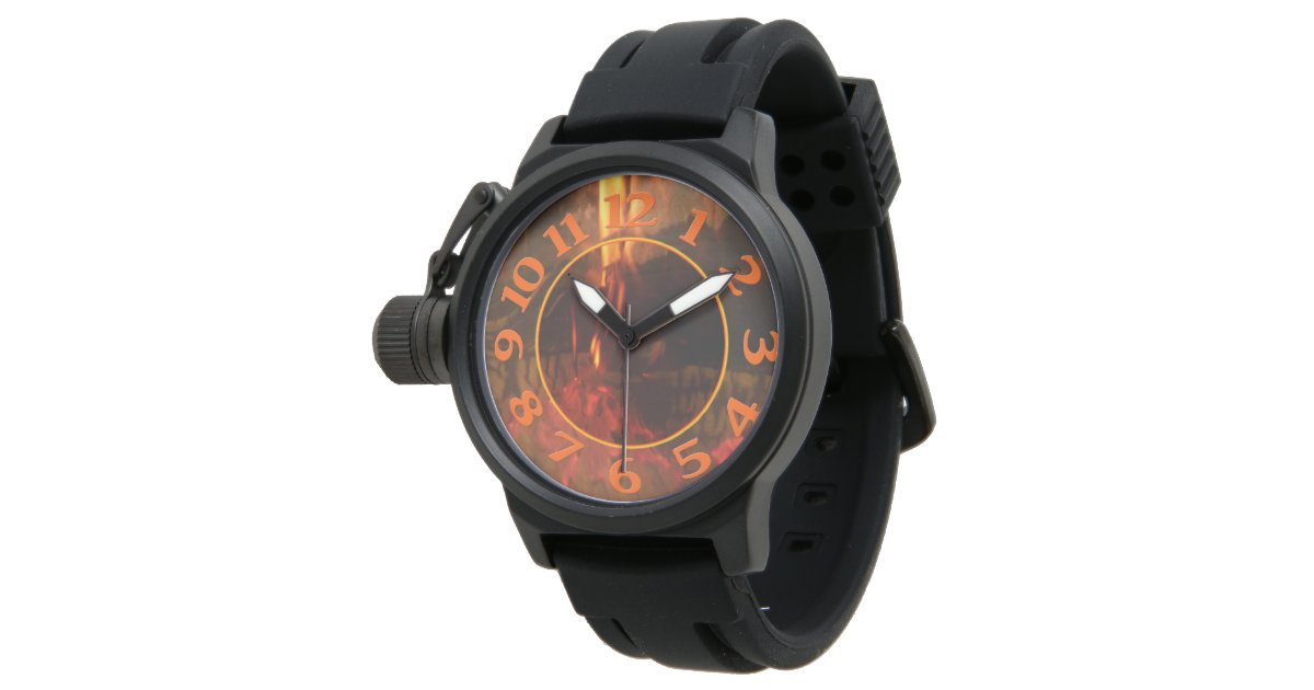 Fireball Wrist Watch | Zazzle