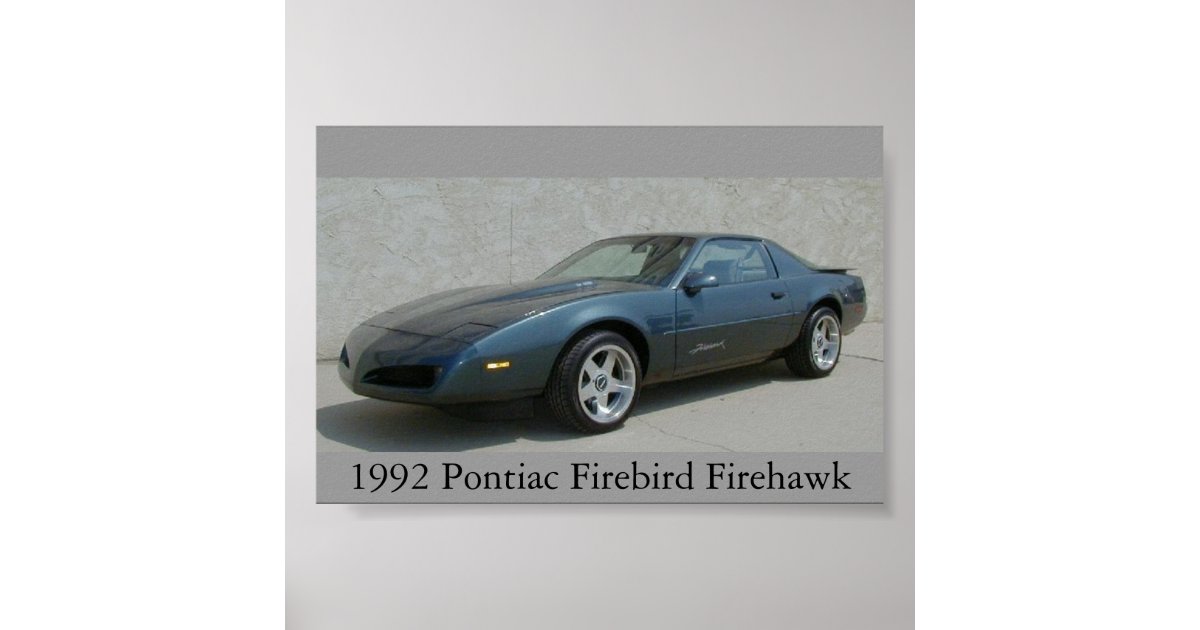Firebird Firehawk Poster | Zazzle