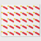 Firecracker cartoon, TNT, dynamite Wrapping Paper | Zazzle