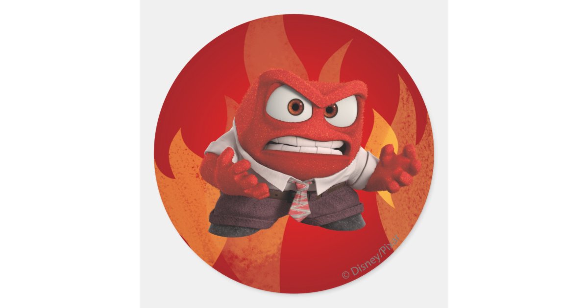 FIRED UP! CLASSIC ROUND STICKER | Zazzle.com