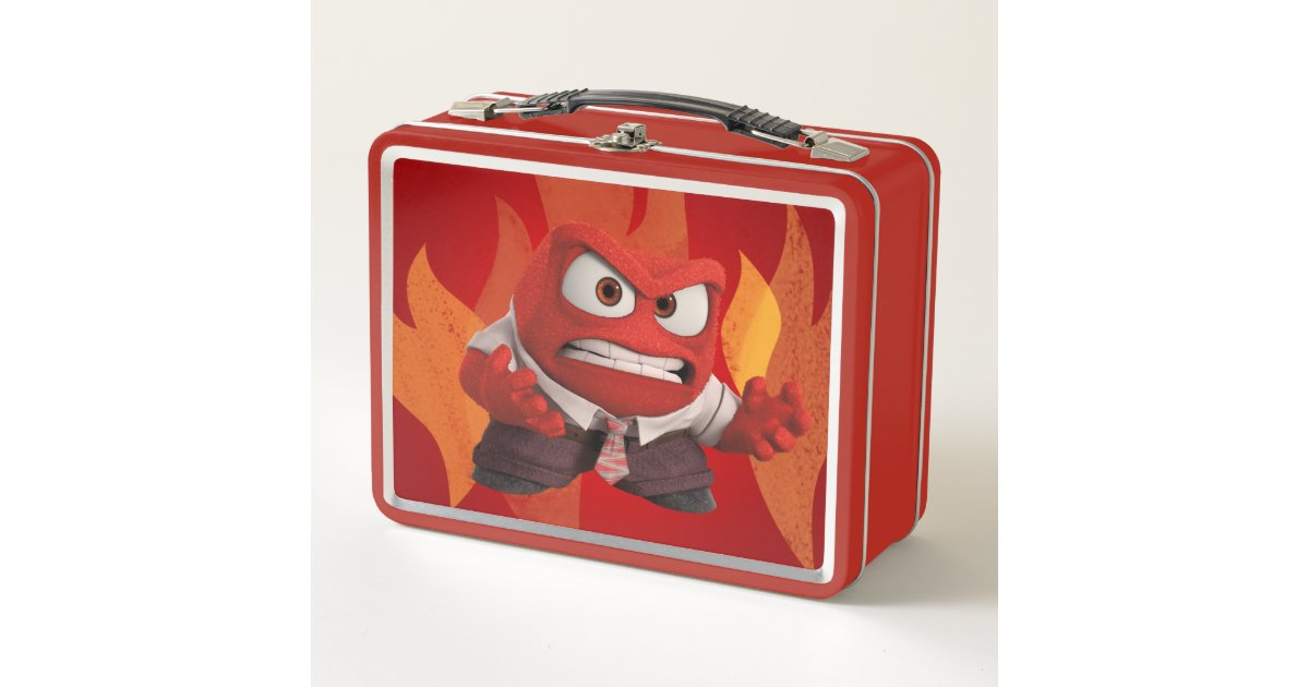 FIRED UP! METAL LUNCH BOX | Zazzle