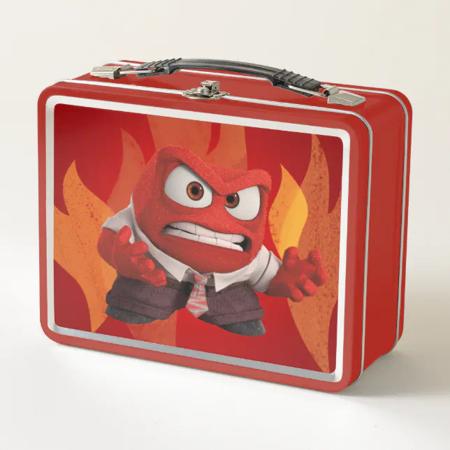 FIRED UP! METAL LUNCH BOX | Zazzle