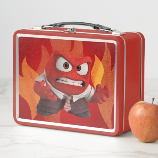 FIRED UP! METAL LUNCH BOX | Zazzle