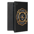 Firefighter Badge Gold iPad Mini Case | Zazzle
