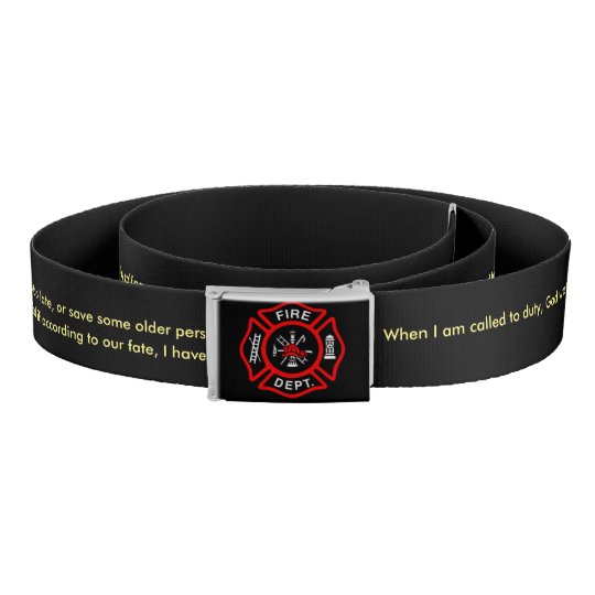 Firefighter Belt | Zazzle.com