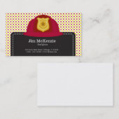 Firefighter Business Card | Zazzle