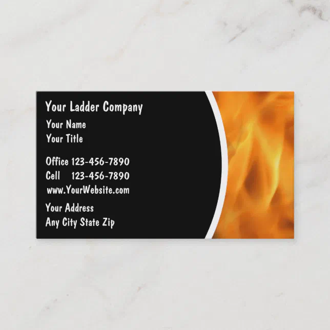 Firefighter Business Cards | Zazzle