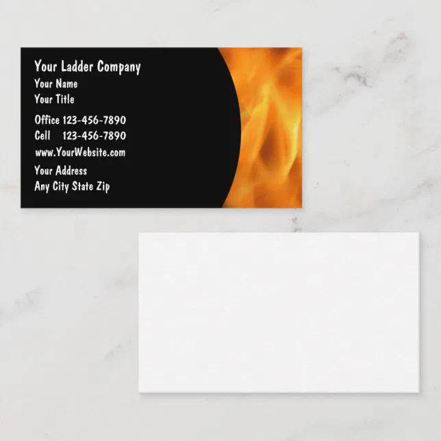 Firefighter Business Cards | Zazzle
