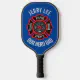 Firefighter Custom Text Name Personalized Pickleball Paddle | Zazzle