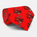 Firefighter Fire and Rescue Department Emblem Tie | Zazzle