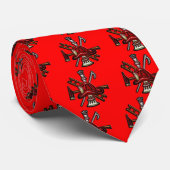 Firefighter Fire and Rescue Department Emblem Tie | Zazzle