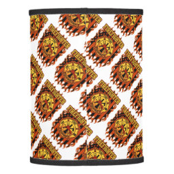 Firefighter Fire Department Badge and Flag Lamp Shade | Zazzle