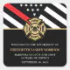 Firefighter Fire Department Retirement Fireman Square Sticker | Zazzle