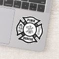 Firefighter Fire Rescue Decals | Zazzle