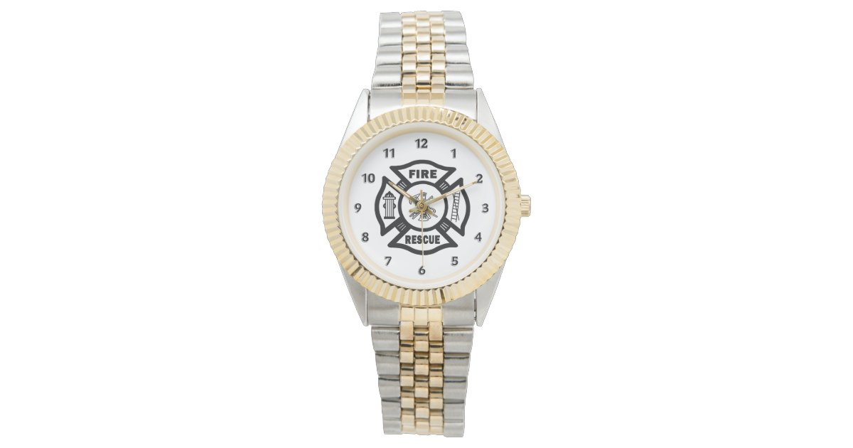 Firefighter Fire Rescue Watch | Zazzle