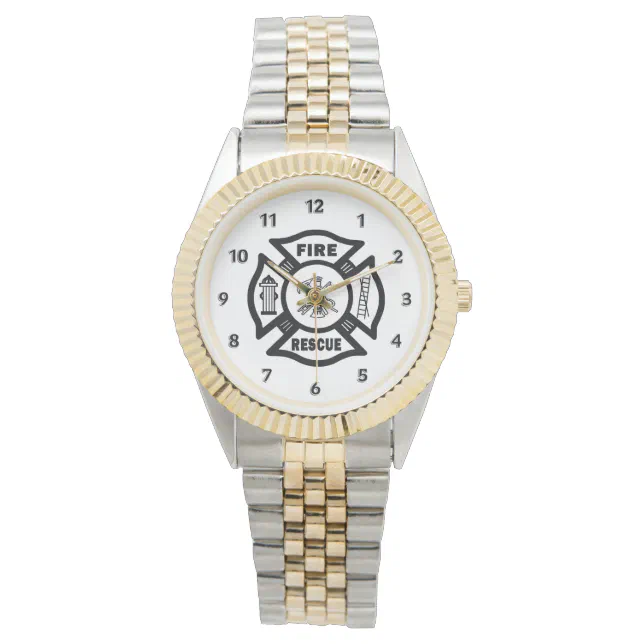 Firefighter Fire Rescue Watch | Zazzle