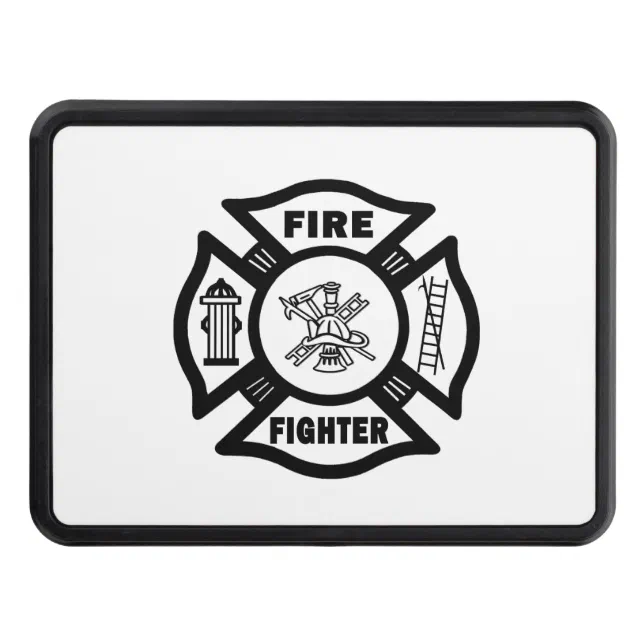 Firefighter Hitch Cover | Zazzle