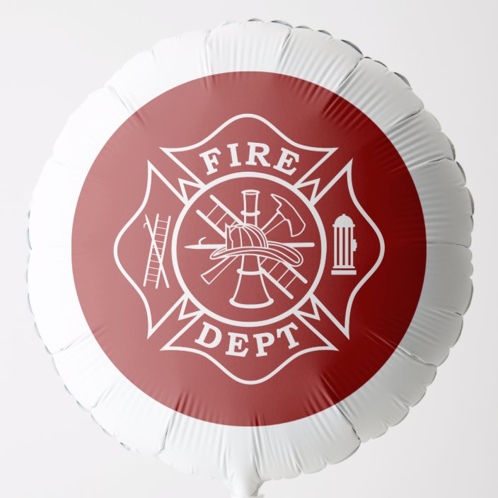 Firefighter Large Balloon | Zazzle.com