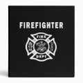 Firefighter Logo Binder | Zazzle