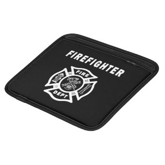 Firefighter Logo iPad Sleeve | Zazzle