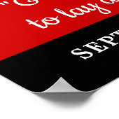 Firefighter Memorial In Loving Memory Funeral Poster | Zazzle