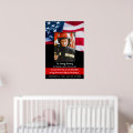 Firefighter Memorial In Loving Memory Funeral Poster | Zazzle